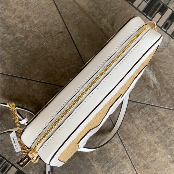 Michael Kors | Bags | Michael Kors Straw Python Capsule Jsi Lg Ew Xbody ...